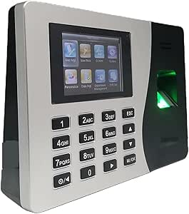 Amazon.com: Time Clocks Fingerprint Time and Attendance System Smart ...