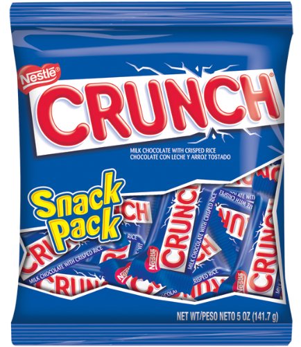 Amazon.com : Nestle Nestle Crunch Peg Bag, 4.99-Ounce Bags (Pack of 12 ...