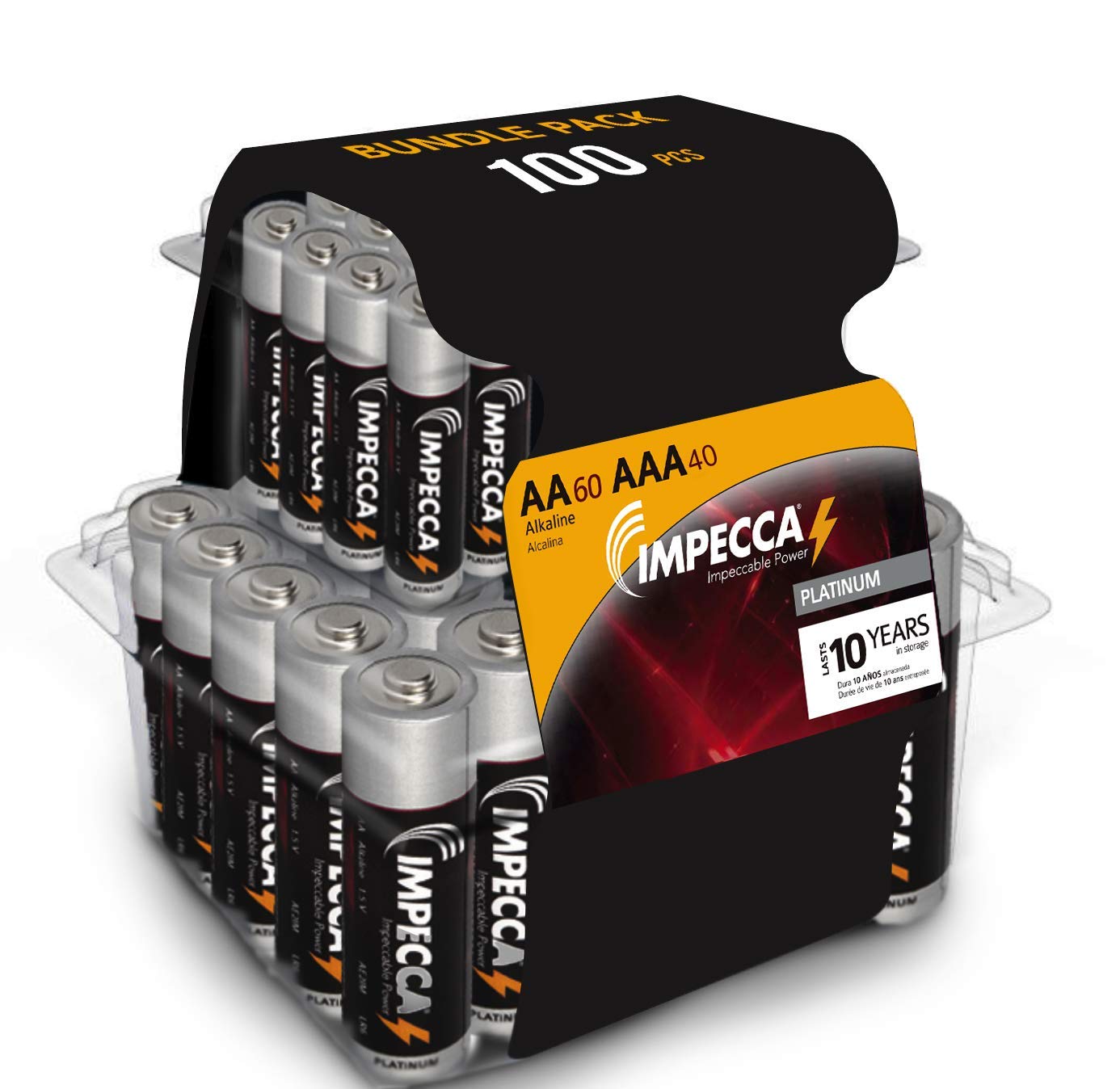 Snapklik.com : Impecca AA And AAA Batteries Combo Pack