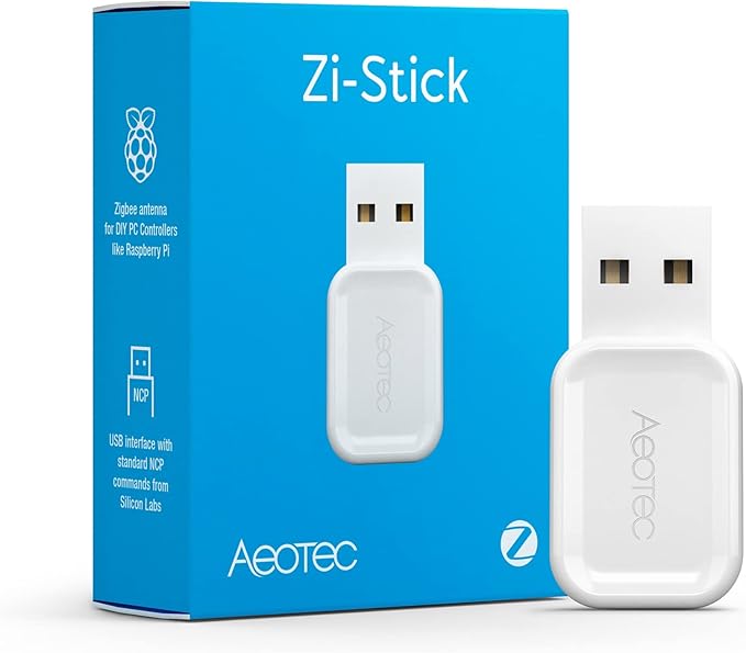 Amazon.com: Aeotec Zi-Stick - Zigbee USB to Create Your Own Zigbee Hub ...