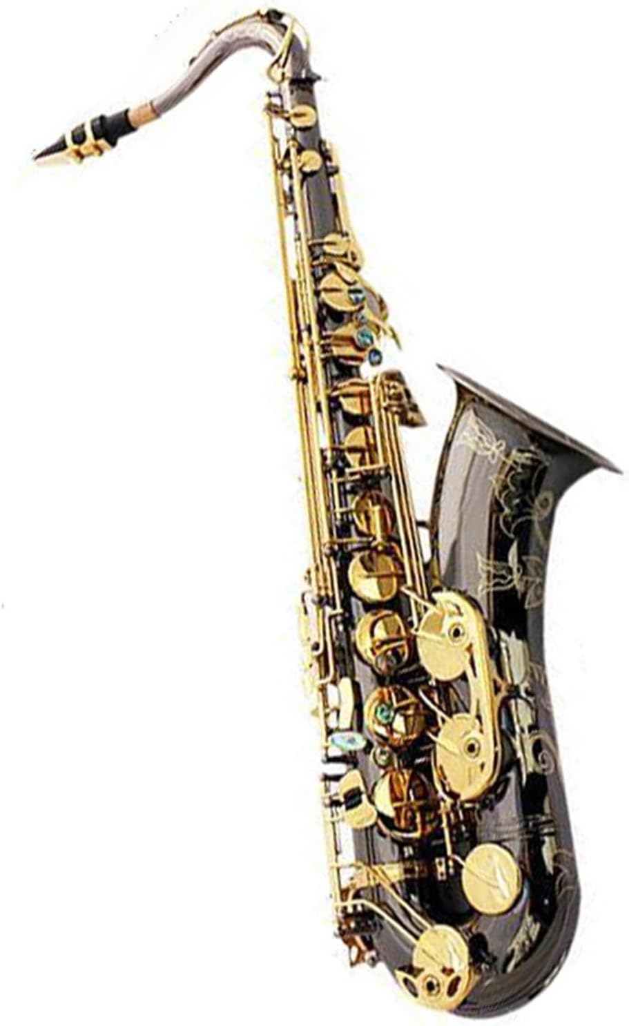 Amazon.com: Professional Saxophone B Flat Tenor Saxophone Instrument ...