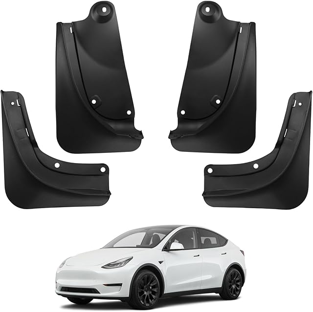 Basenor 2024 2020 Tesla Model Y Mud Flaps Splash Guards | Desertcart KUWAIT