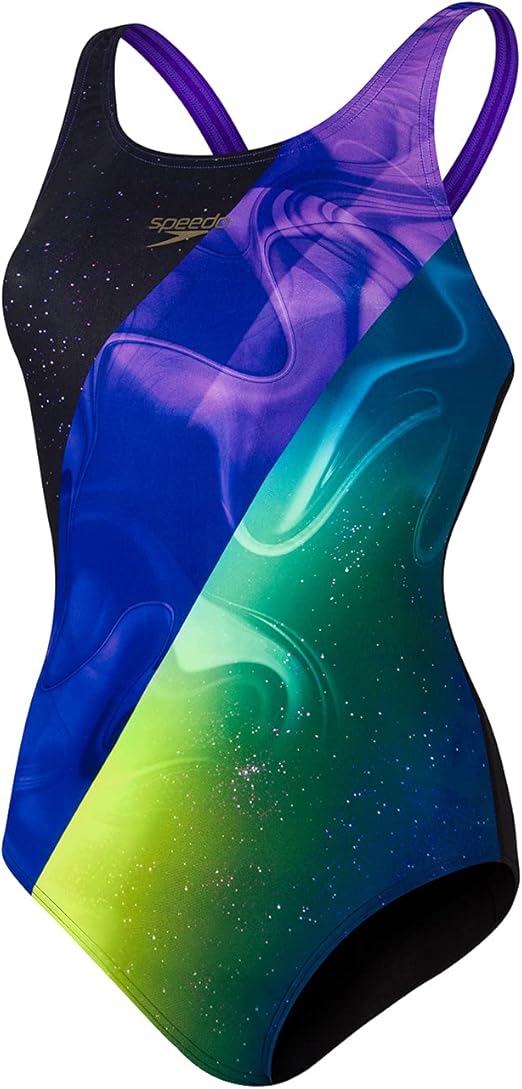 Speedo Women's Placement Digital Medalist Swimsuit : Amazon.co.uk ...