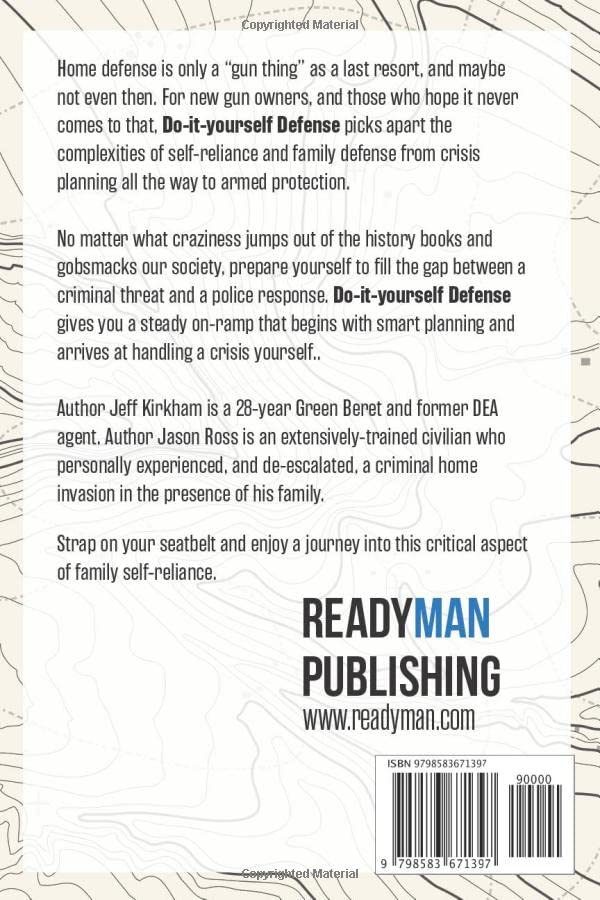 Snapklik.com : Do-it-yourself Defense: ReadyMan Tough Times Info-Comic-A Basic Guide To Family ...