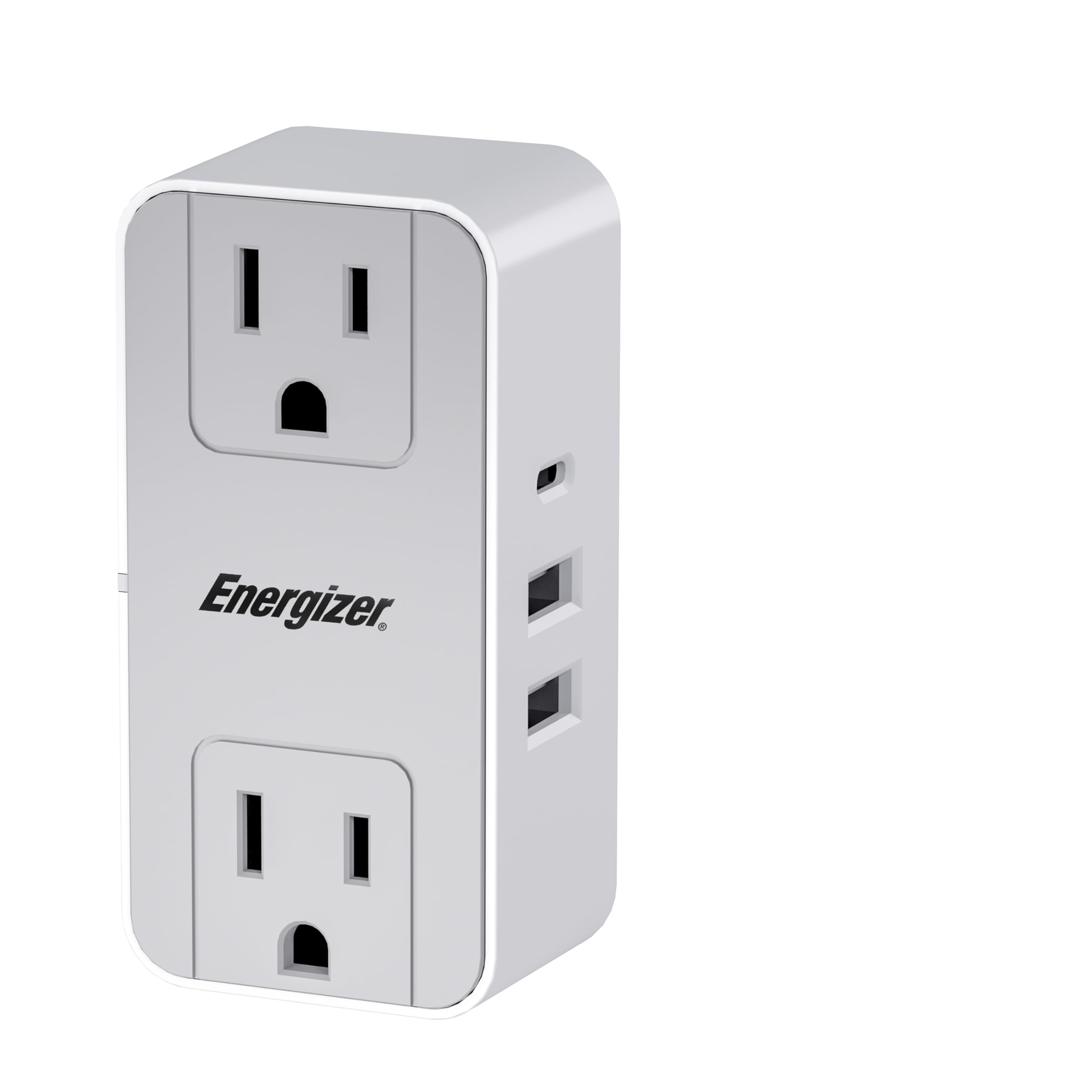 Amazon.com: Energizer 5 Device Fast Charging Multi Plug Wall Outlet ...