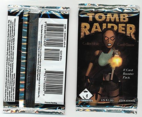 1999 Tomb Raider Sealed Trading Card Pack at Amazon's Entertainment ...