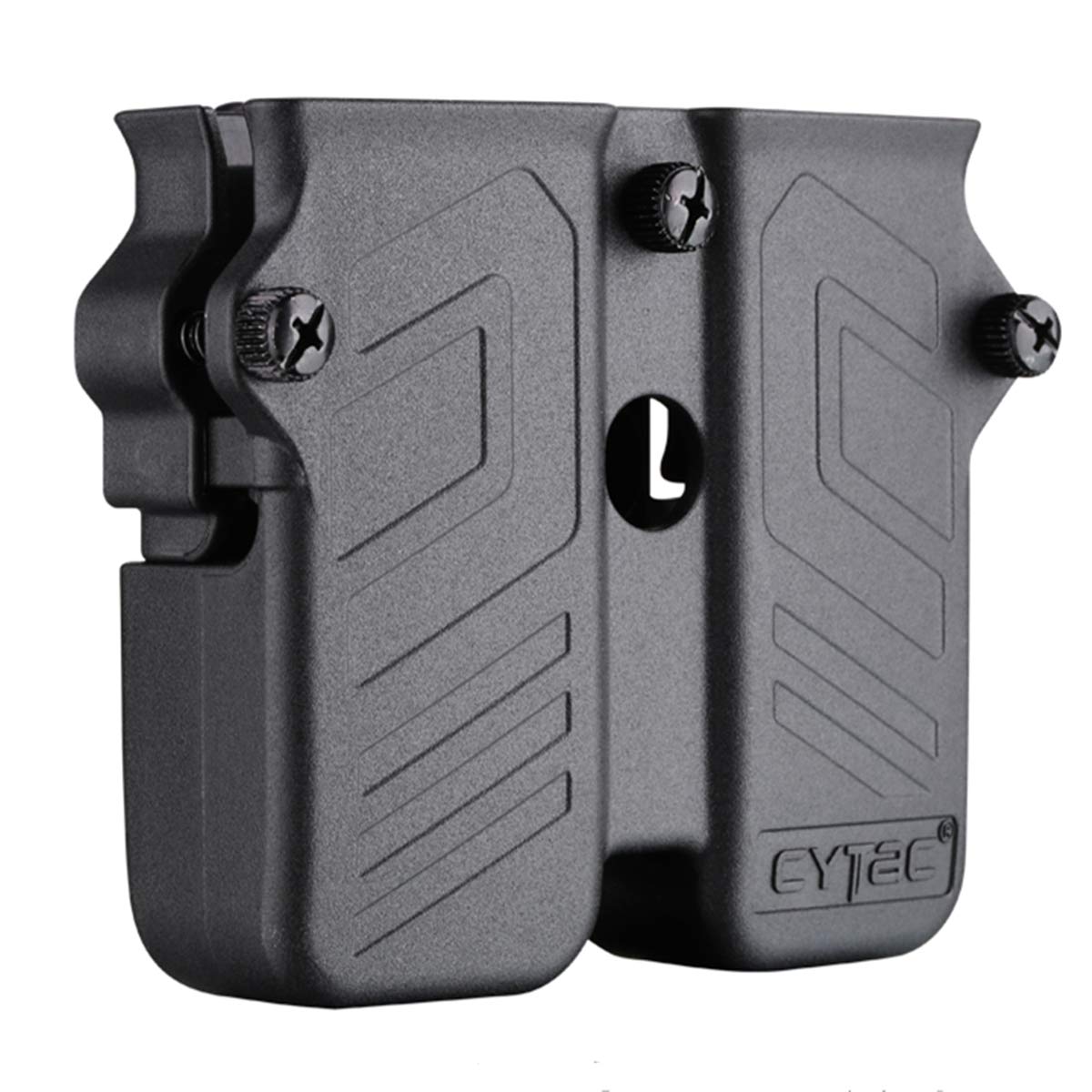 Buy Double Magazine Pouch Fit 9mm 10mm .40 .45 Caliber Dual & Single ...