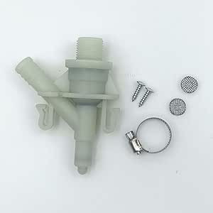 Amazon.com: 385311641 RV Toilet Water Valve Kit Replacement for Dometic and Sealand 300, 301 ...