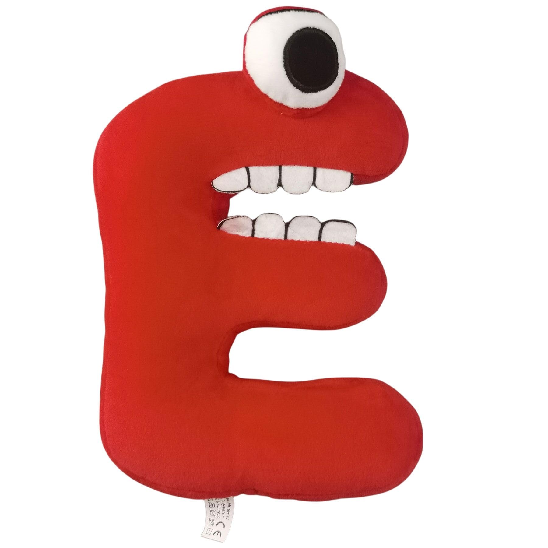 Geniuscells Alphabet Lore Plush Letter E Number Blocks Toys Activity ...