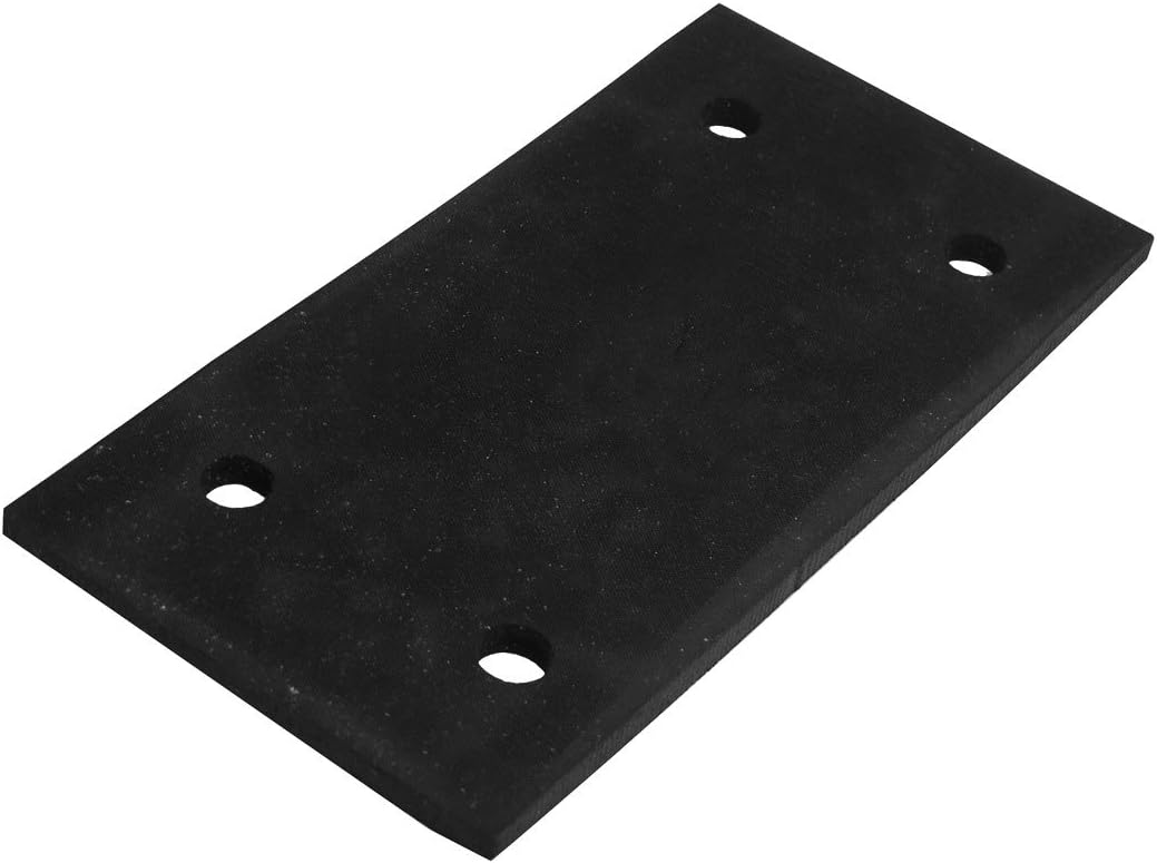 sourcingmap Rectangle Shaped Black Foam Sander Back Pad Sanding Mat ...