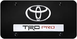 Amazon.com: Au-TOMOTIVE GOLD Dual Logo License Plate for Toyota TRD Pro ...