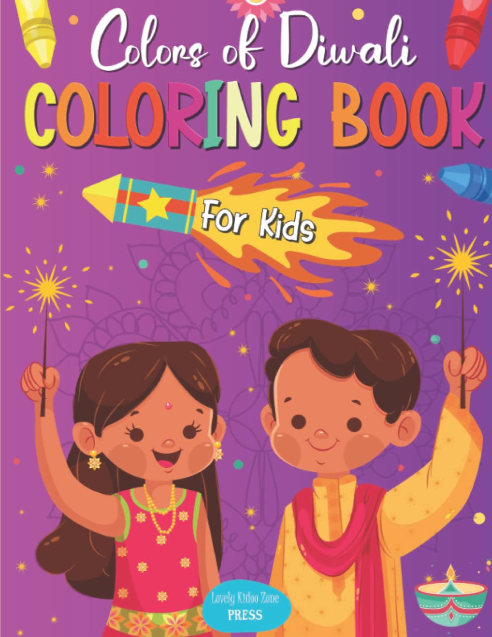 Buy Colors of Diwali: Celebration Diwali Coloring Book for Kids and ...