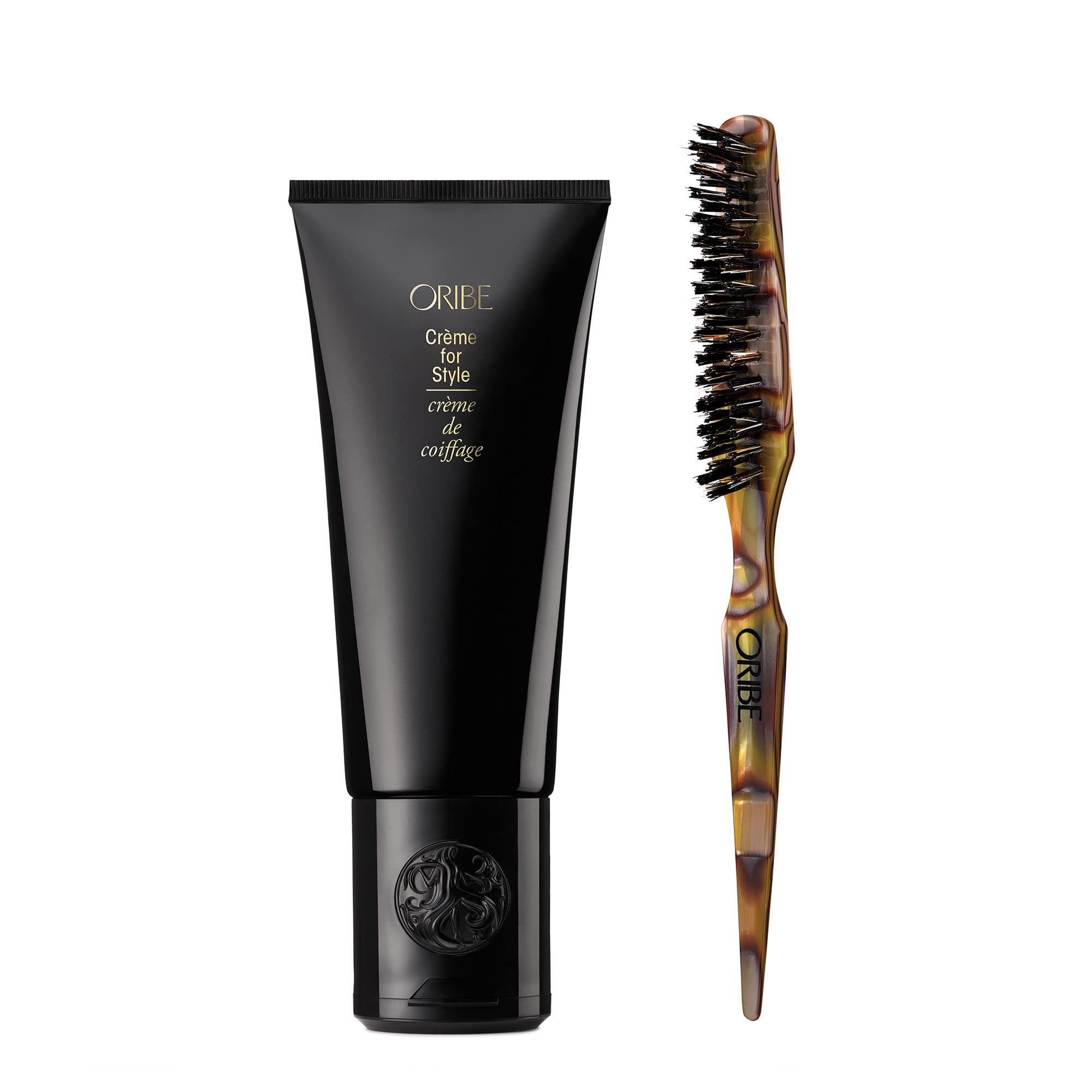 Amazon.com: Bundle of Oribe Crème for Style, 5 oz + Oribe Teasing Brush ...