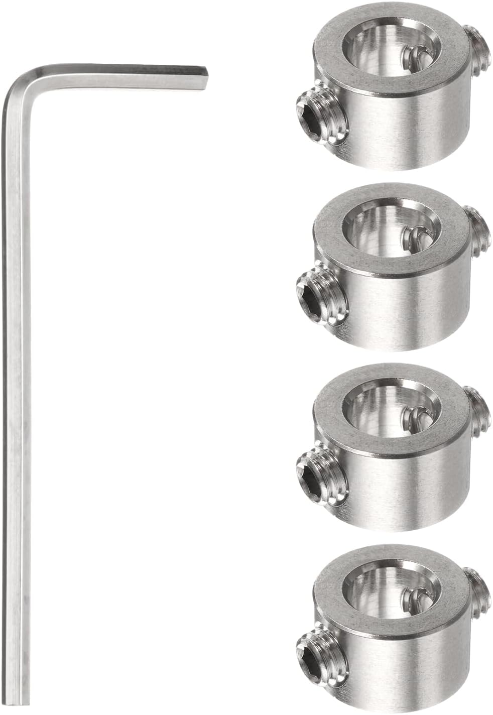 sourcing map 4pcs 8mm Drill Stop Collar Set Depth Stop, Adjustable ...