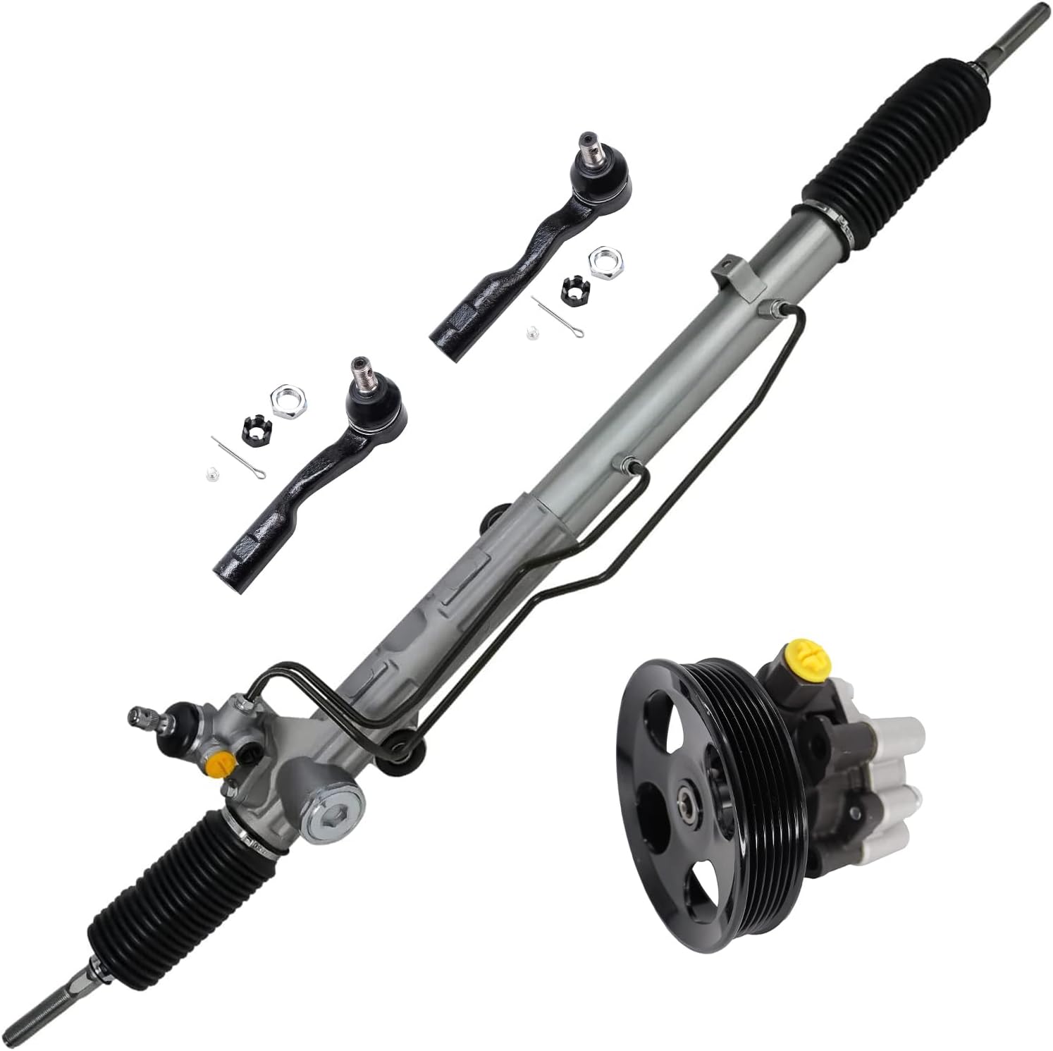 Amazon.com: Detroit Axle - 4.7L Rack and Pinion Kit for 2003-2006 ...