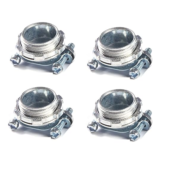 PZRT 4pcs Squeeze type Connectors, Clamp Type Connector for NMSC Cable ...