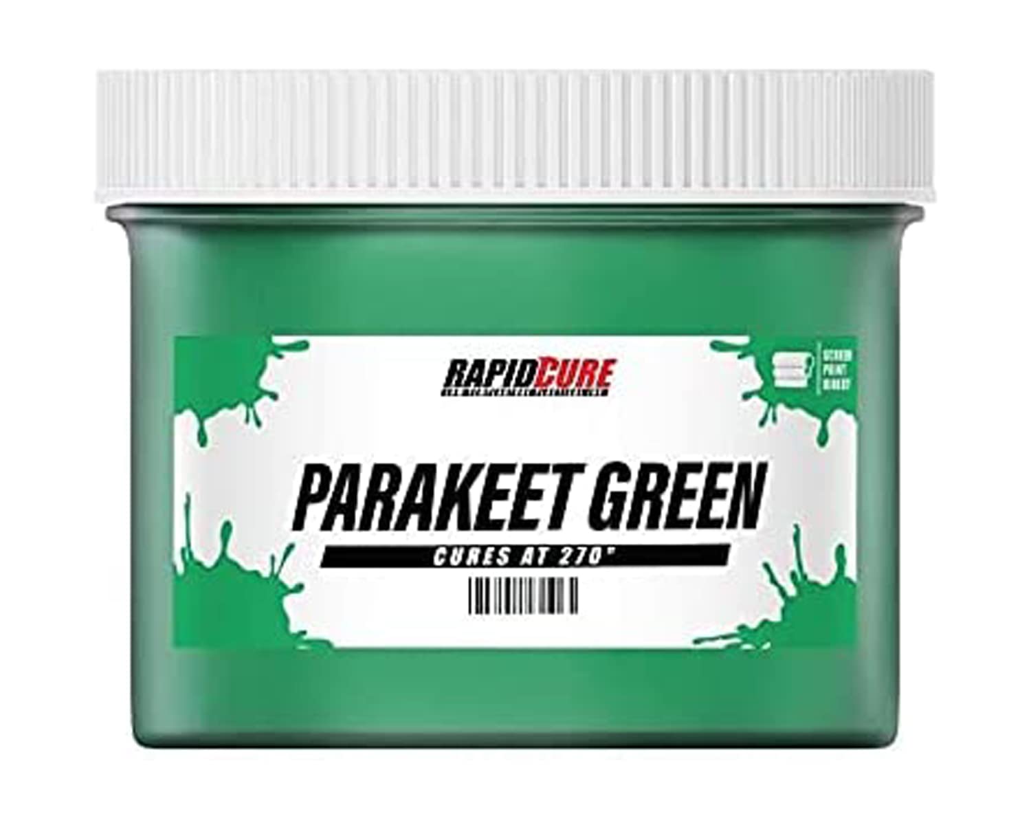 Amazon.com : Rapid Cure® Screen Printing Ink Green (8oz.) - Plastisol ...