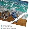 Amazon.com: Jzkmiol Ocean Sea Turtle Wisdom Wooden Jigsaw Puzzle Sea ...