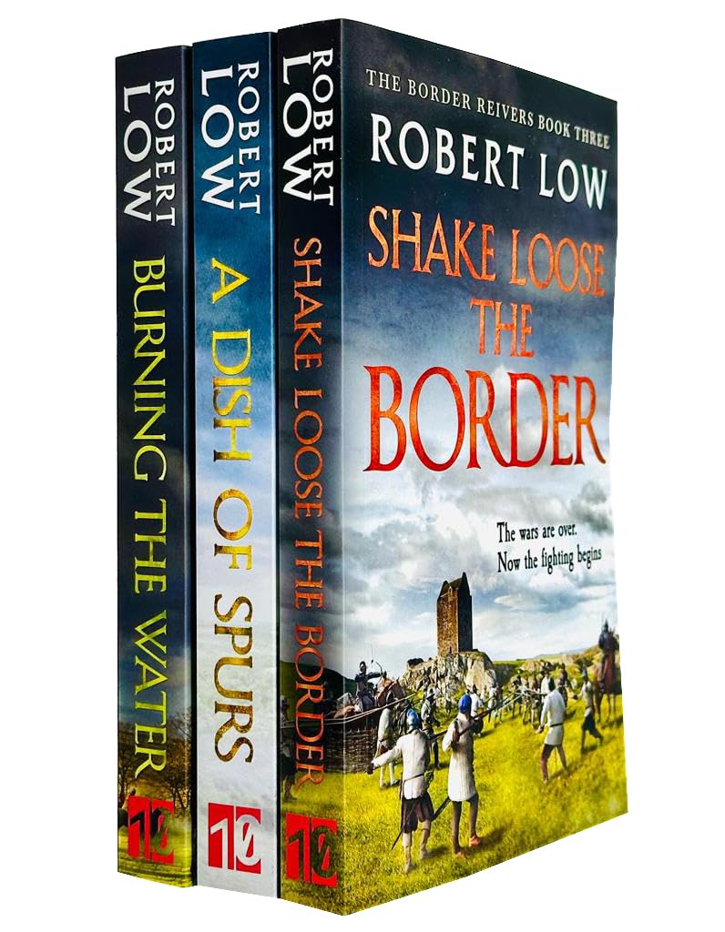 Robert Low Border Reivers Series Collection 3 Books Set (Shake Loose ...