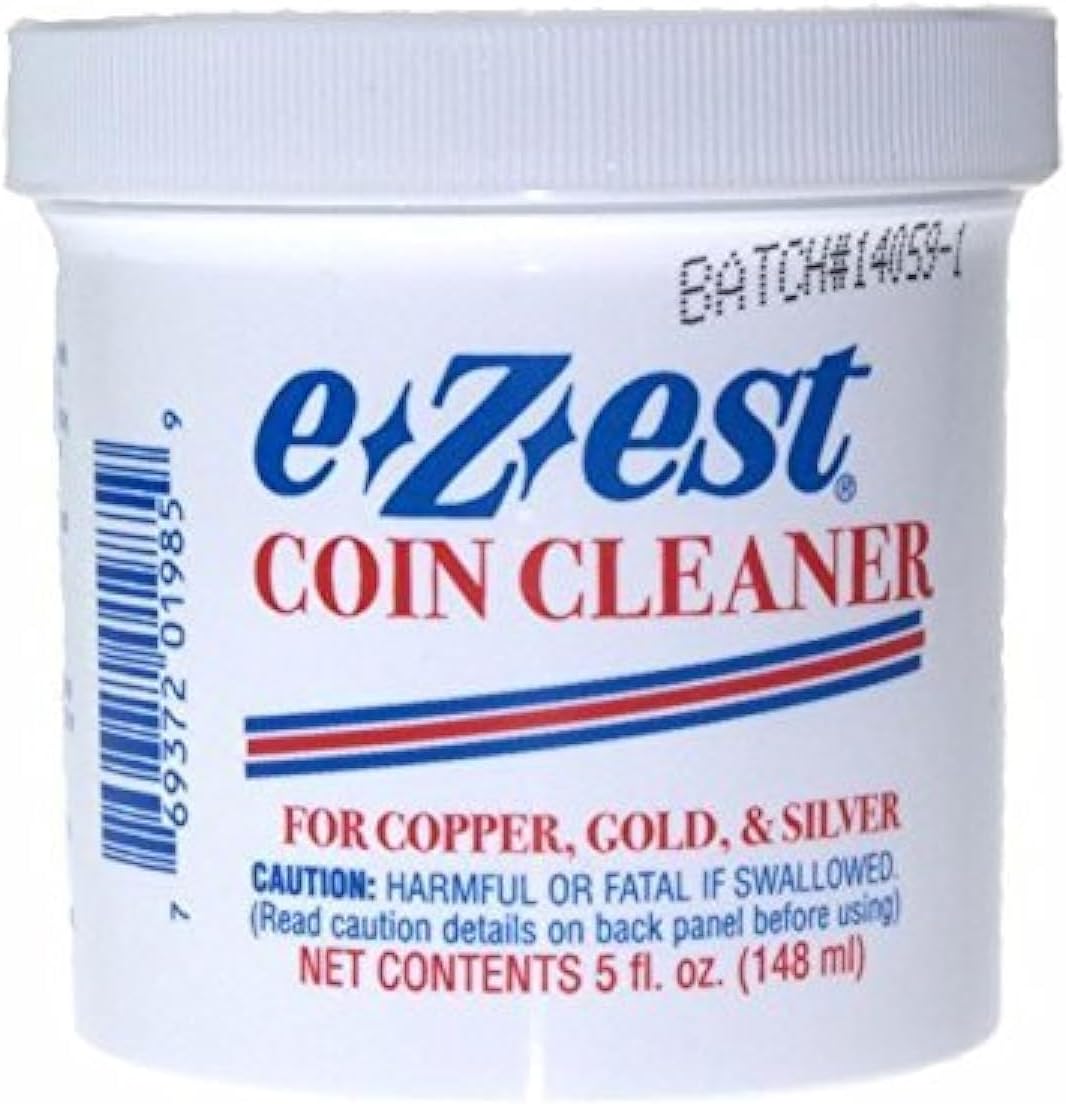 Amazon.com: 5oz e-Z-est Coin Cleaner for Gold Silver and Copper Coins ...