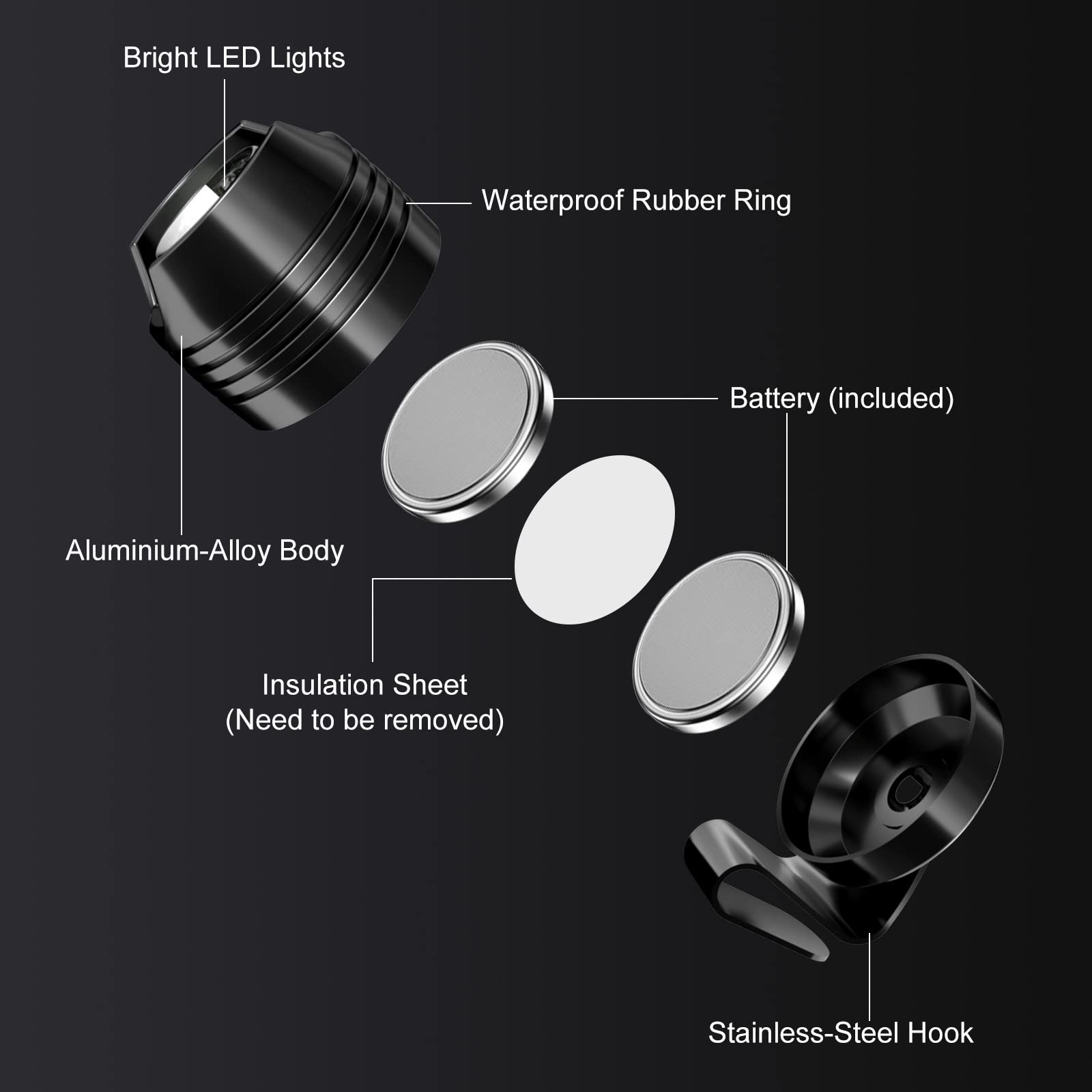 Snapklik.com : Original 2 Headlights For Shoes, Flashlight Attachment ...