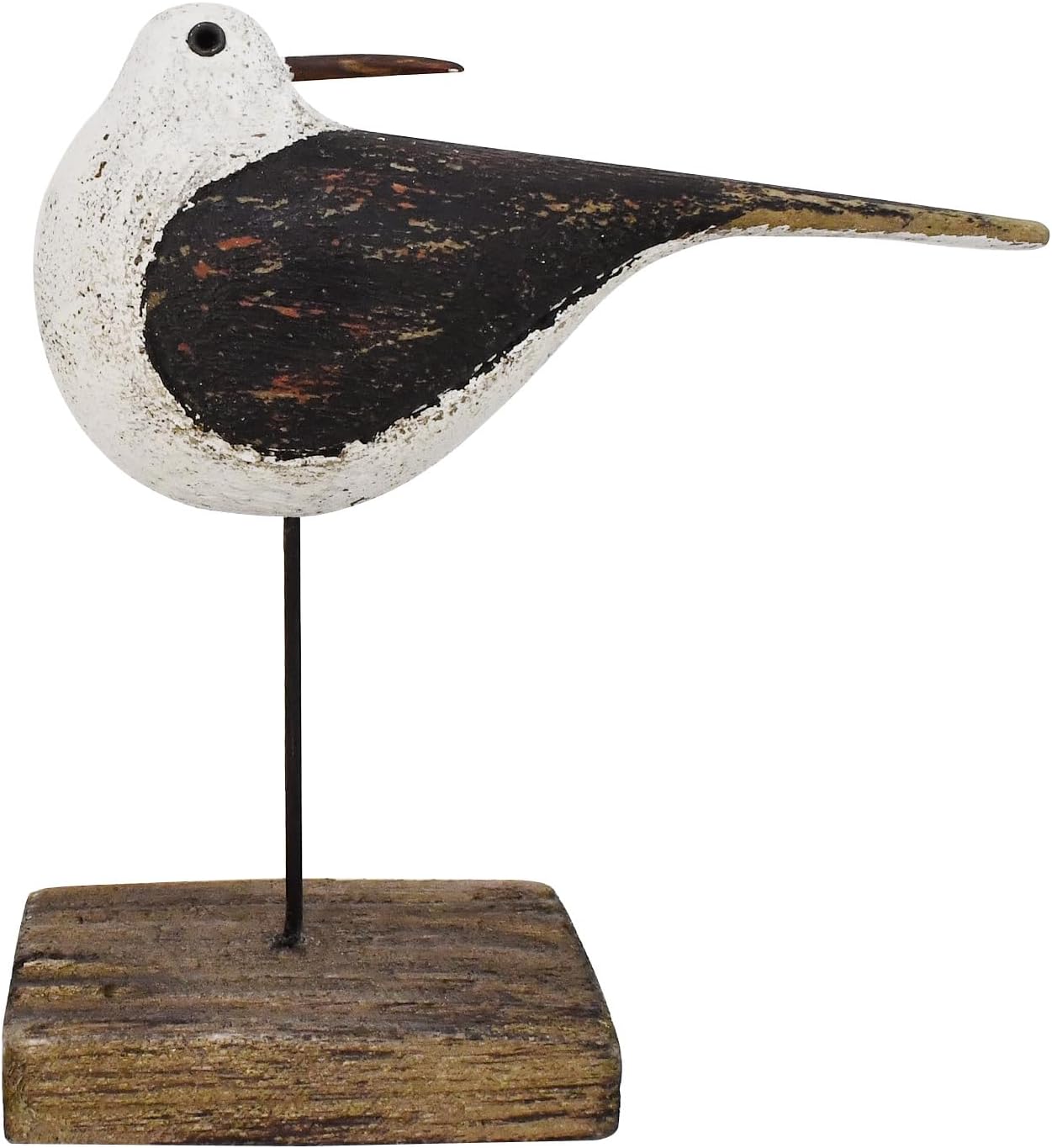 Amazon.com: Wood Bird Statue Nautical Decor Decorative Seagull ...