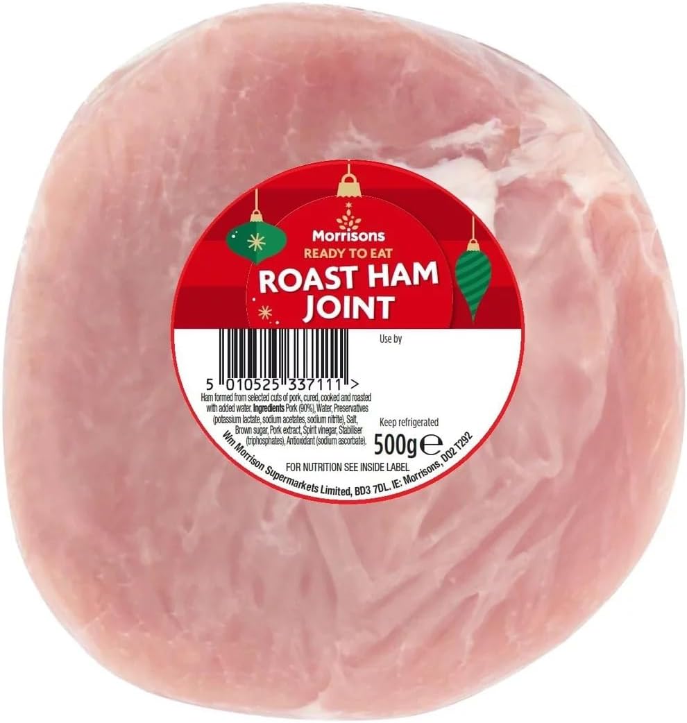 Morrisons Cooked Ham Joint 500g : Amazon.co.uk: Grocery