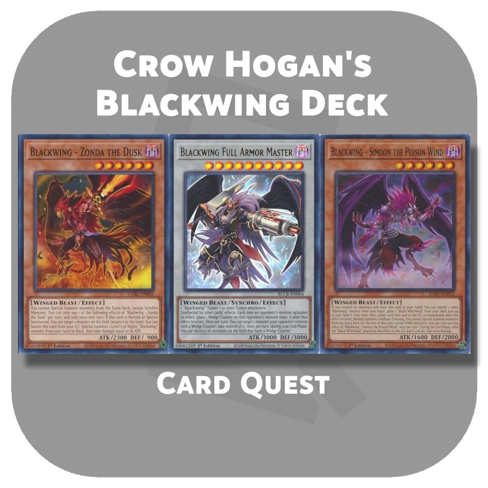 Amazon.com: Generic Complete Custom Deck for Yu-Gi-Oh! 5D's - Crow ...