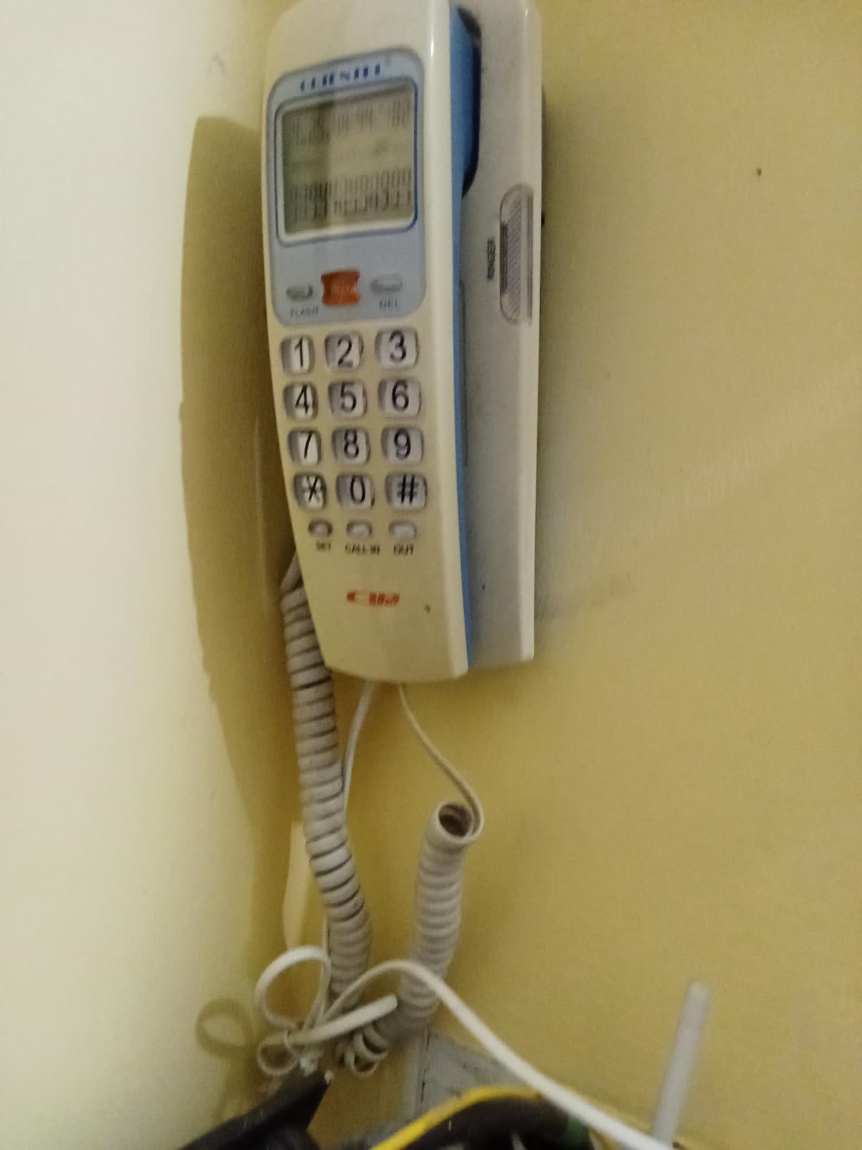 Divyog Desk & Wall Mountable intercom Phone for Home and Office Purpose ...