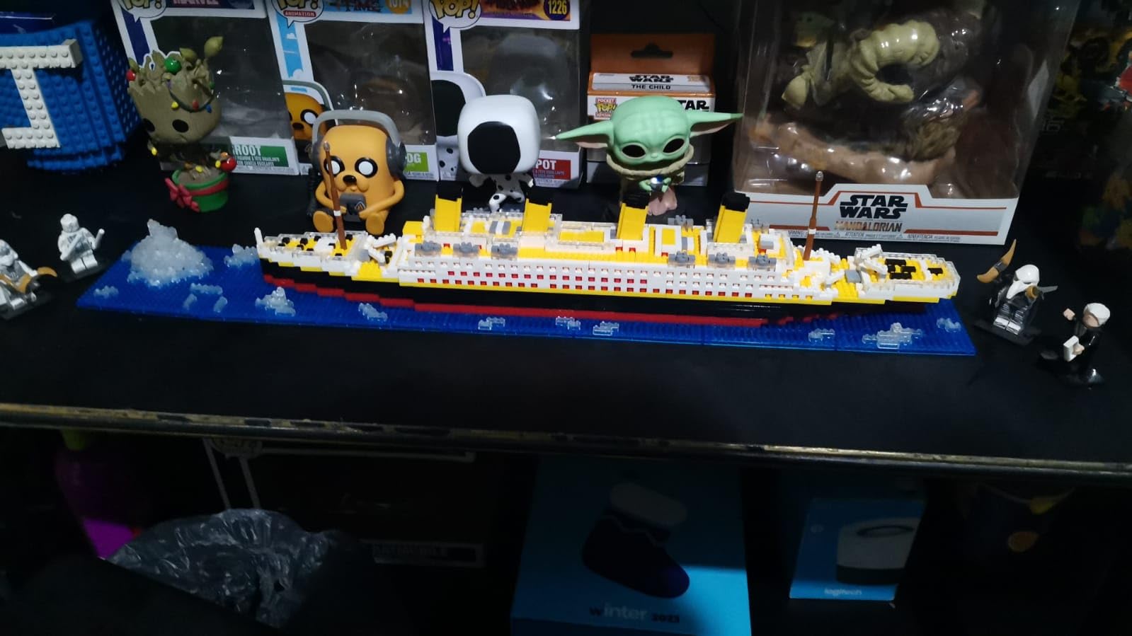 Modelo Titanic de bloques microset, Kit De Construcción 1860+ Piezas ...