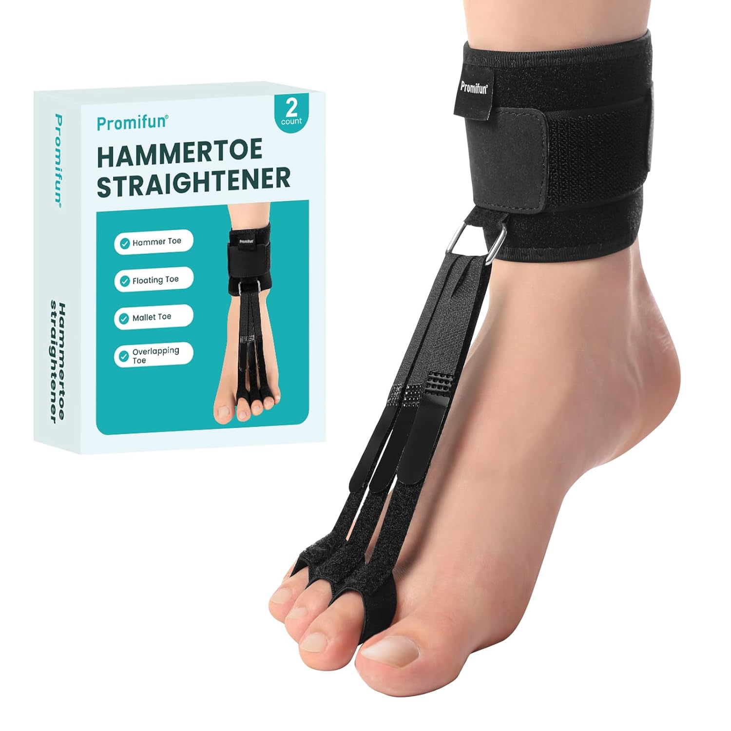 Amazon.com : Promifun Hammer Toe Straightener Corrector for Women ...