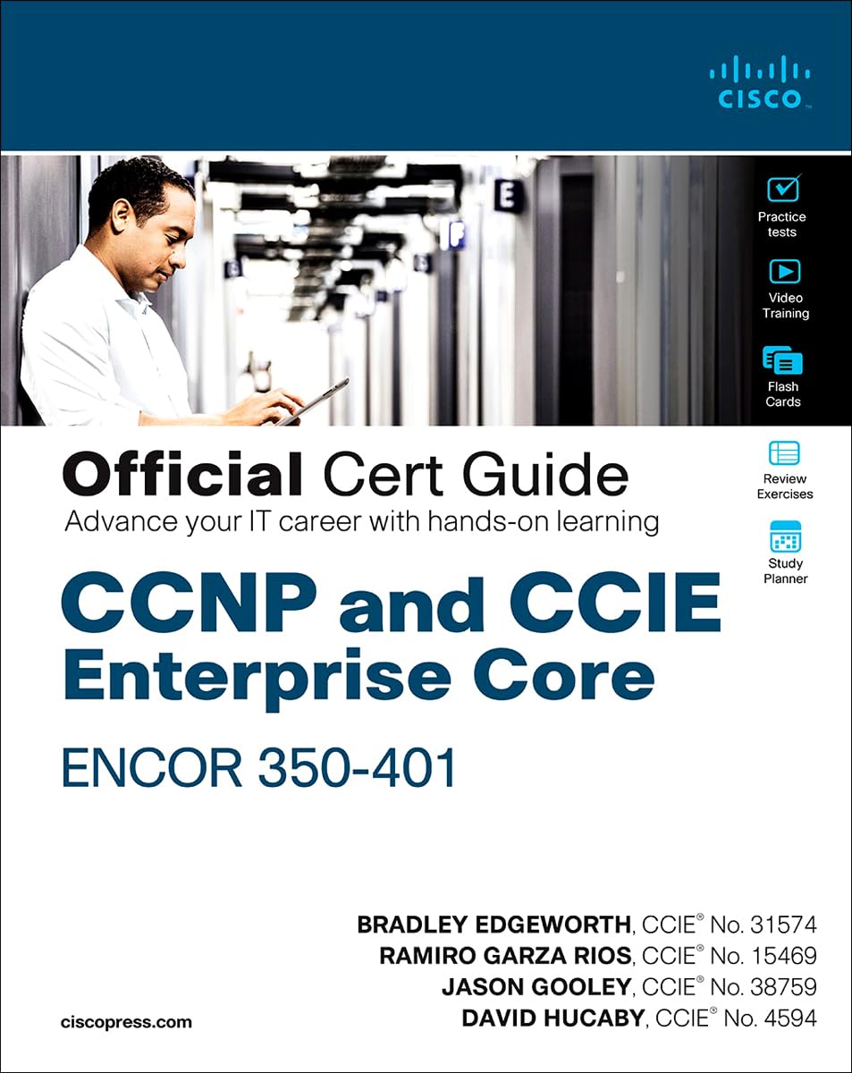 Buy CCNP and CCIE Enterprise Core ENCOR 350-401 Official Cert Guide ...