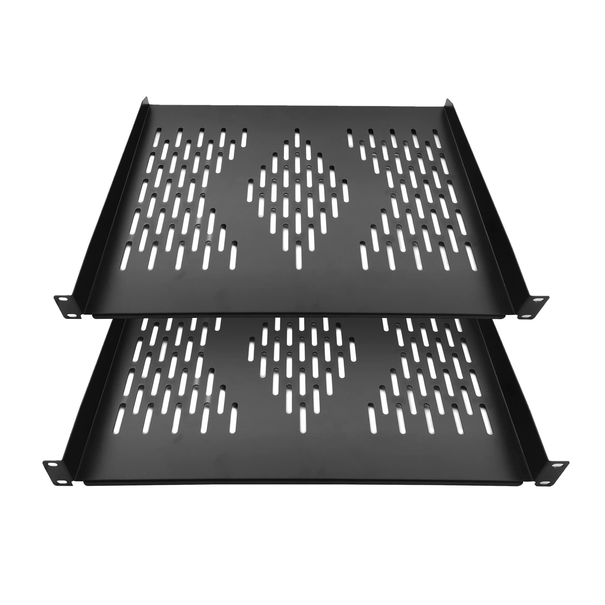 Amazon.com: RIVECO Rack Shelf for Cabinets Shelfing1U 14 Inches ...