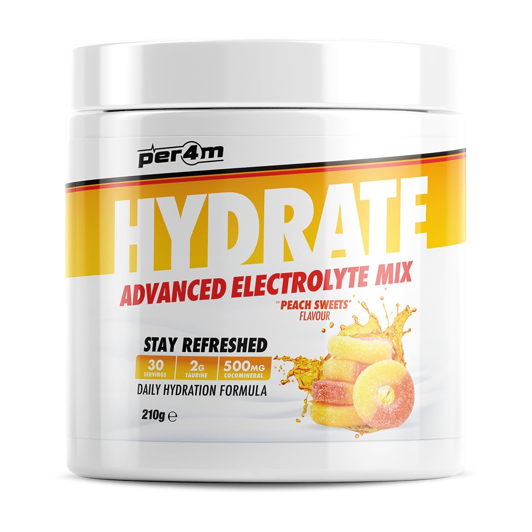 Per4m Hydrate Electrolyte Mix Powder | Contains 500mg Cocomineral ...
