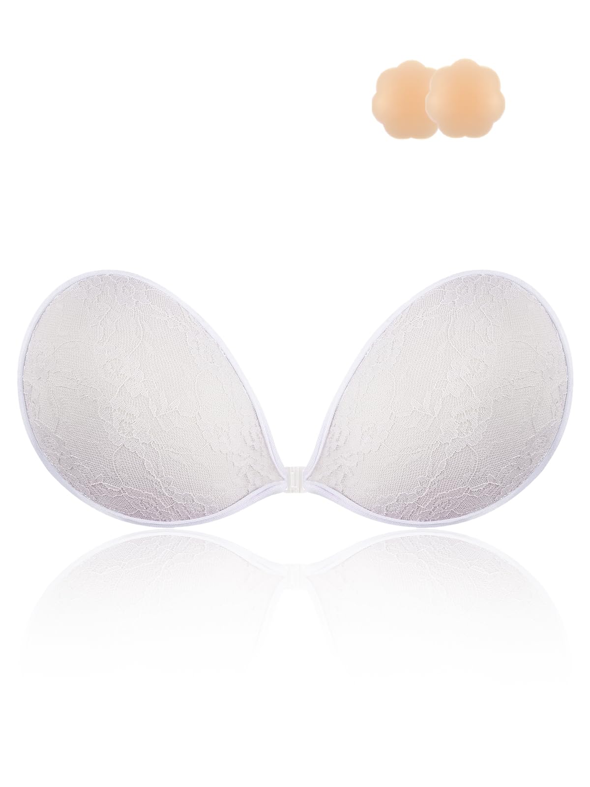 Snapklik.com : Sticky Bra Backless Invisible Stick On Bra Push Up ...