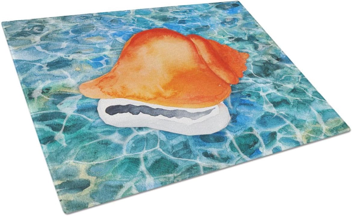 Amazon.com: 212 Main Sea Shell Glass Cutting Board - Large: Home & Kitchen