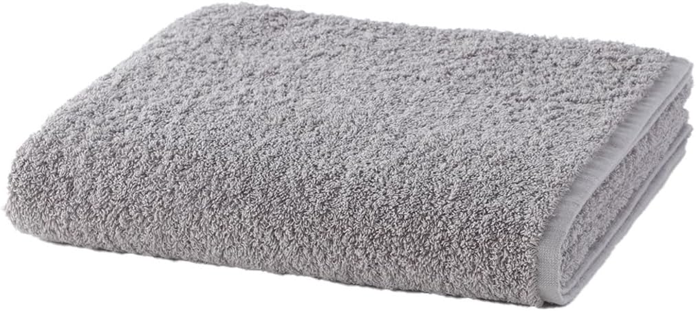 Amazon｜UCHINO よくばりタオル バスタオル グレー 10色展開 吸水 速乾 抗菌 防臭 特許取得済 軽量 ふんわり 毛羽落ちしにくい 綿 60cm × 120cm｜バスタオル ...