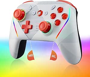 NBCP Wireless Switch Controller for Nintendo Switch/Lite/OLED Controller, Switch Controller with ...