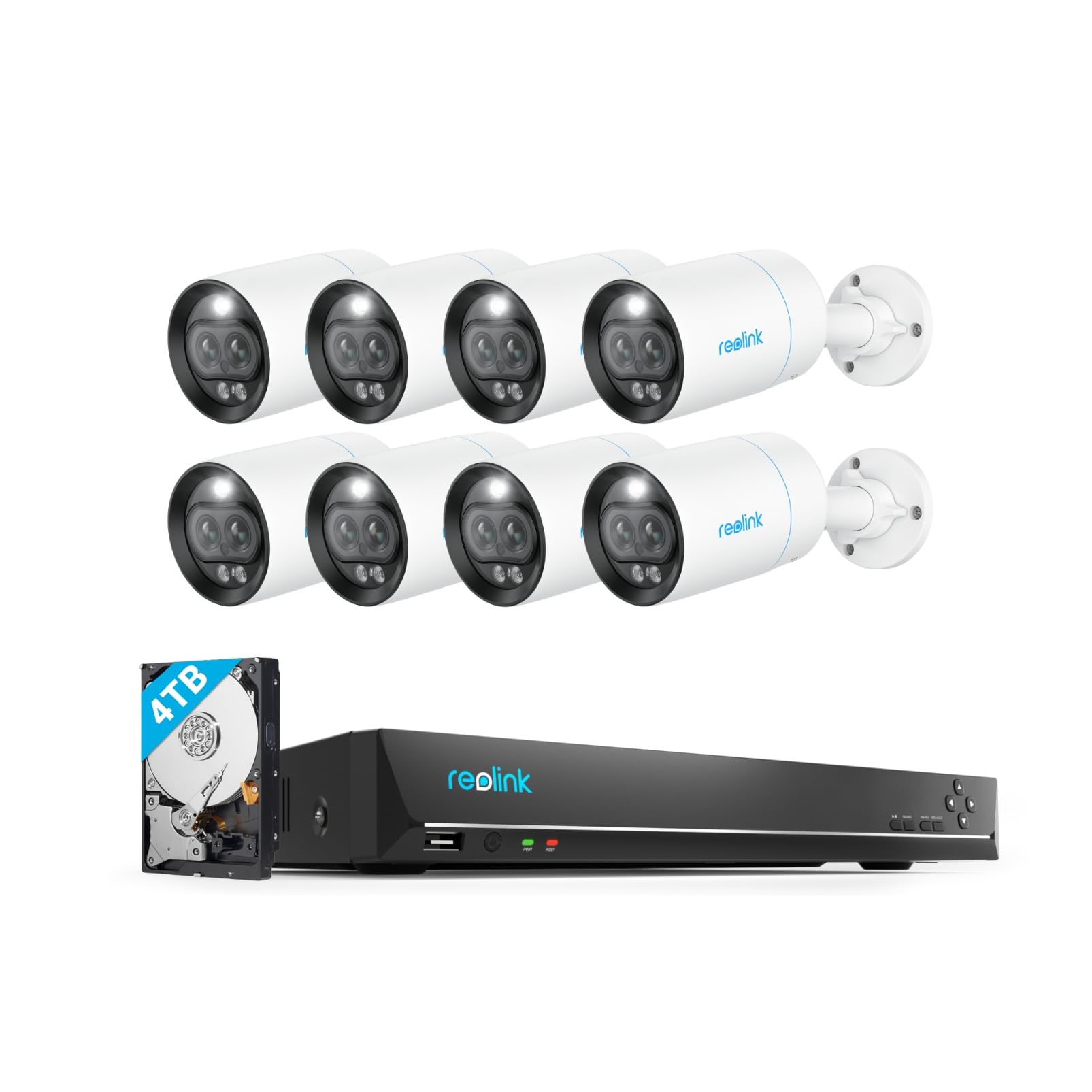 Amazon.com : REOLINK Dual View PoE Camera - IP Security Camera System ...