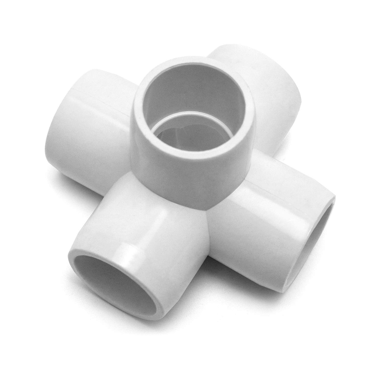 Snapklik.com : 5 Way 1/2" Tee PVC Fitting Elbow,10 Pack PVC Fitting ...