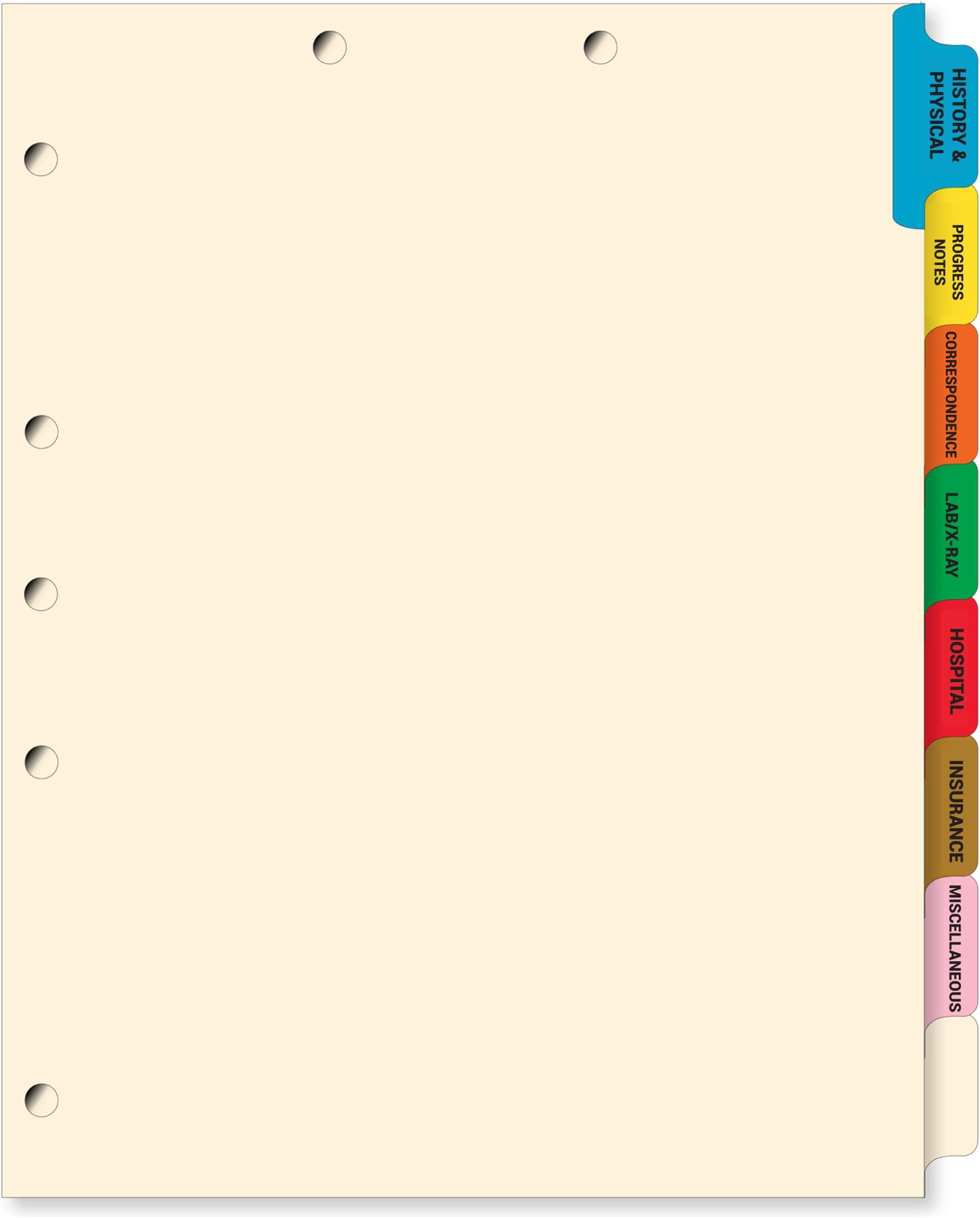 Amazon.com : tabbies Medical Chart Index Tabs "LAB Reports" 1-1/4"W x 1 ...