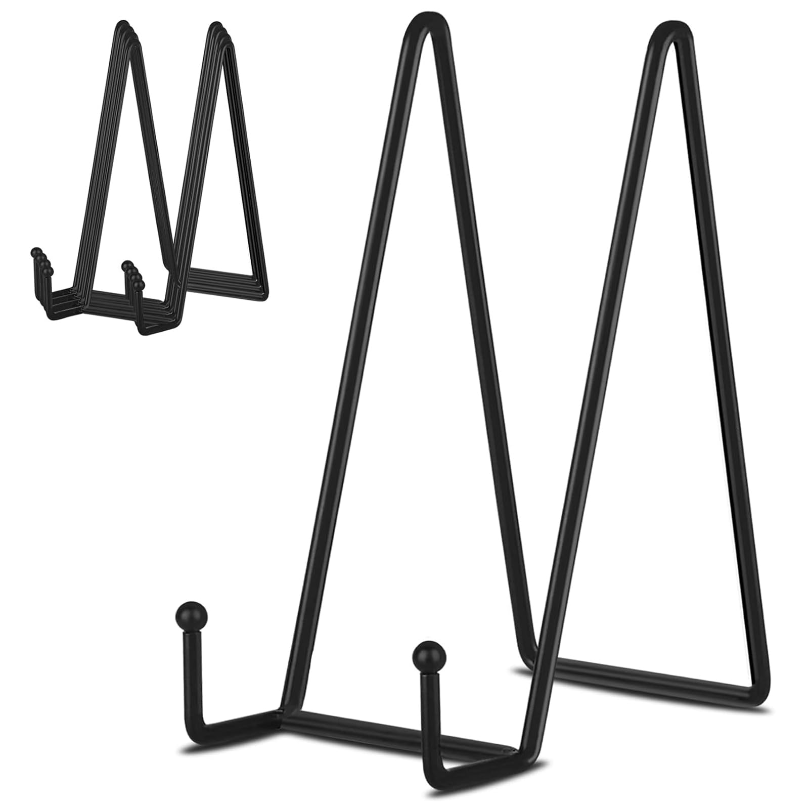 Amazon.com: IBosins 5 Pack 8 Inch Plate Holder Display Stands, Large ...