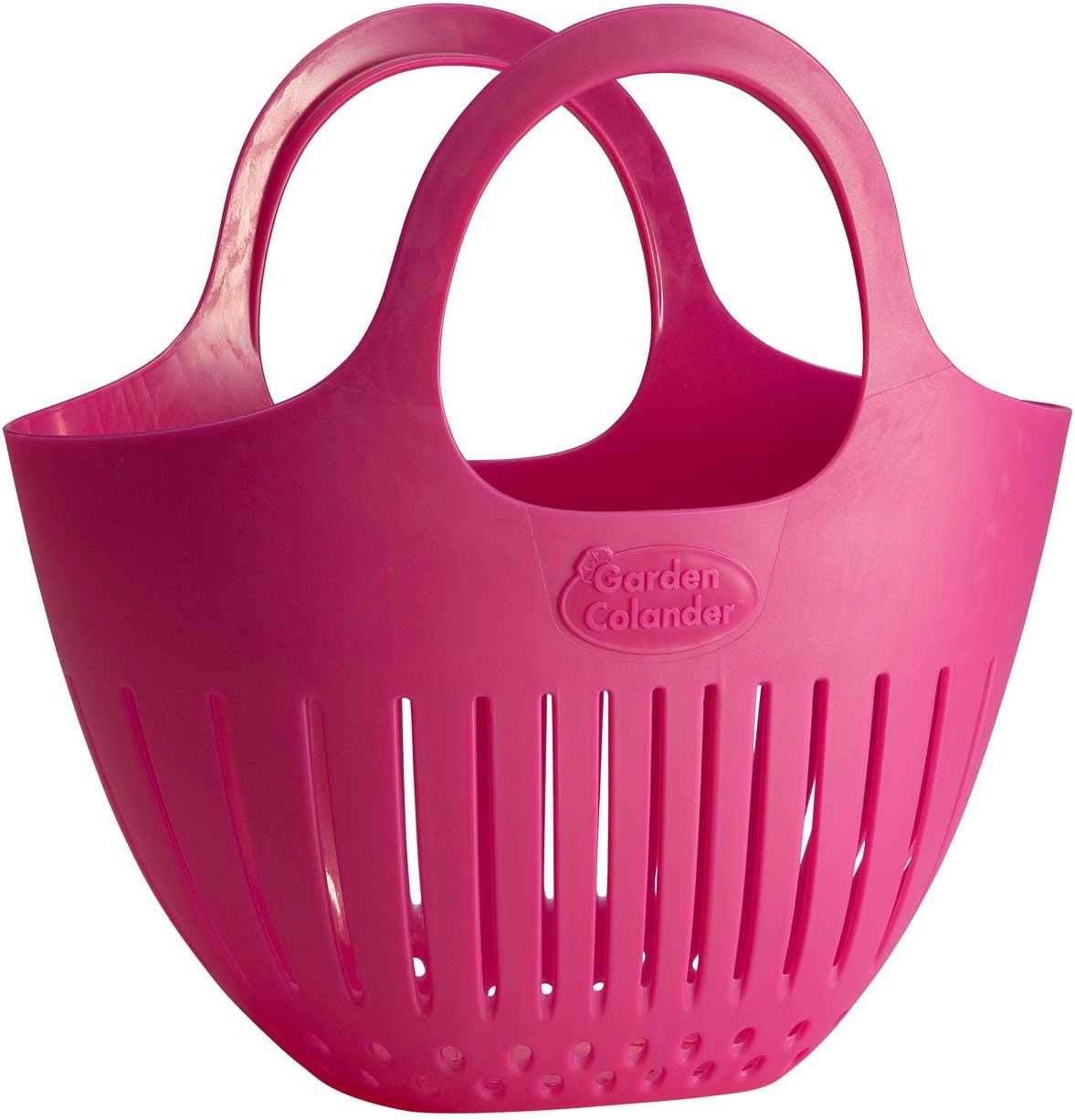Amazon.com: Hutzler Mini Garden Colander Garden Basket, Small, Pink ...