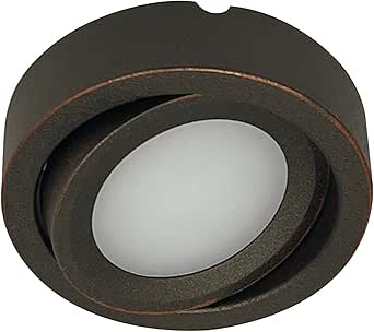 Nora NMP2-A27BZ 24V Josh Adjustable LED Puck Light (Bronze, 2700K ...