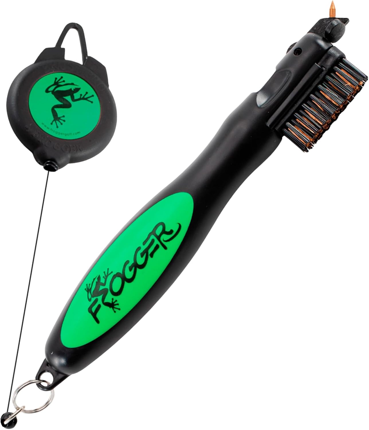 Cepillo Frogger Golf BrushPro, limpiador de acanaladuras con cerdas ...