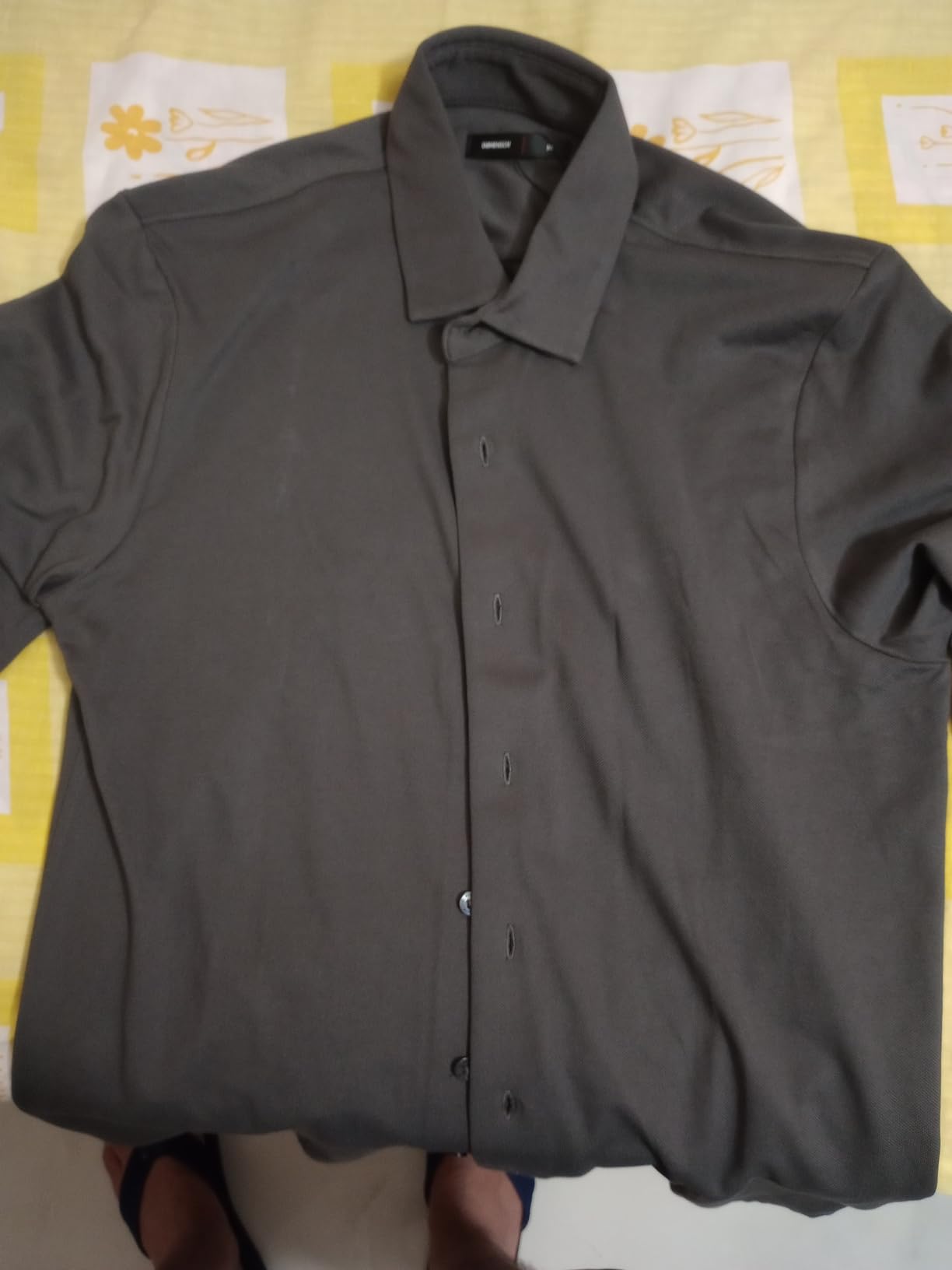 DAMENSCH Constant Cotton Thermoregulating Pique Full Shirts-Pack of 1 ...