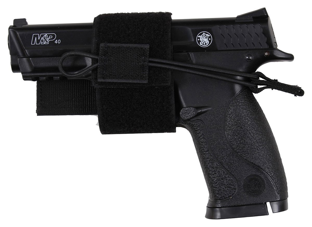Amazon.com : Rothco Black Universal Hook & Loop Gun Holster : Sports ...