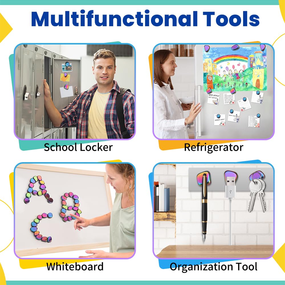 Snapklik.com : Cool Fidget Toy Fridge Magnets Rocks,Science Kit Magnet ...