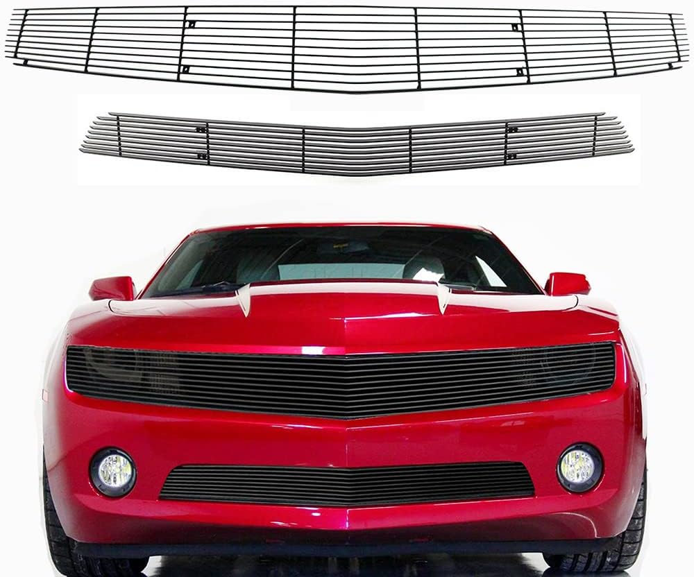 Amazon.com: Black Front Grill Insert for 2010-2013 Chevy Camaro LT/LS ...