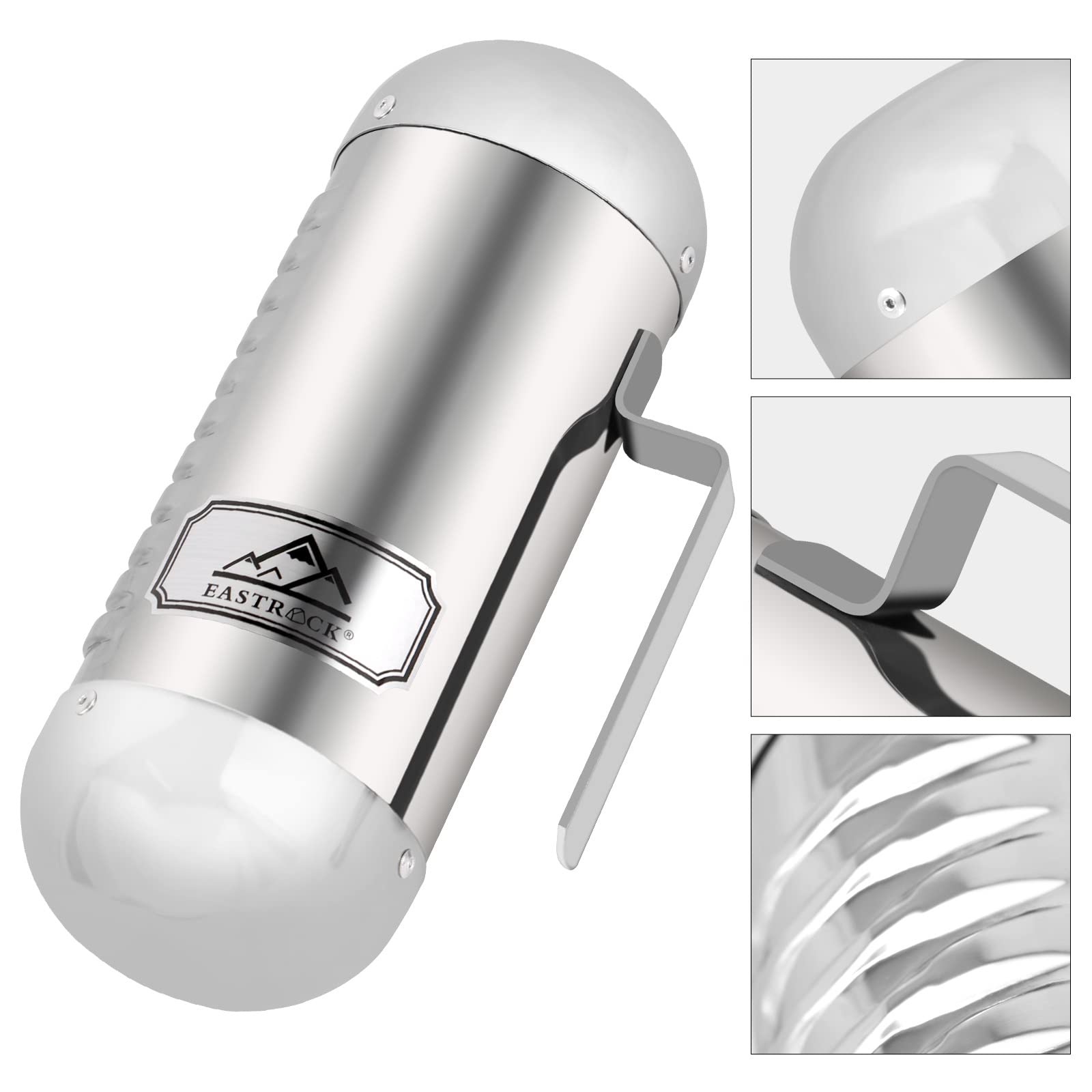 Snapklik.com : EASTROCK Guiro Instrument Professional Stainless Steel ...